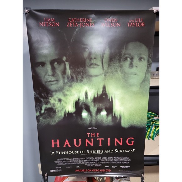 Art | The Haunting Neeson Zetajones Original Rolled Movie Poster 27x4 ...